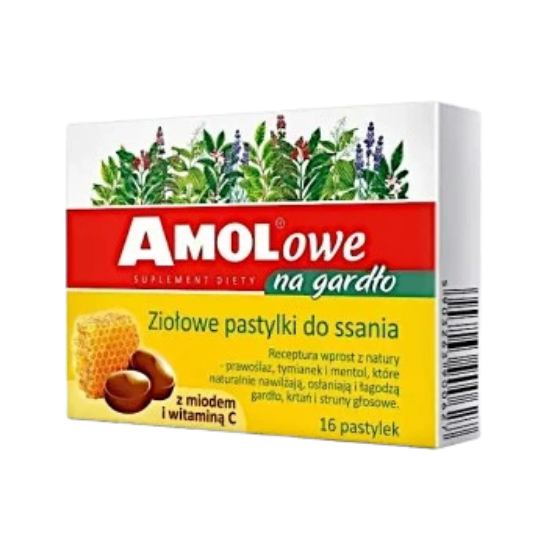 AMOLOWE LOZZLES WITH HONEY AND VITAMIN C - AMOLOWE PASTYLKI Z MIODEM I ...