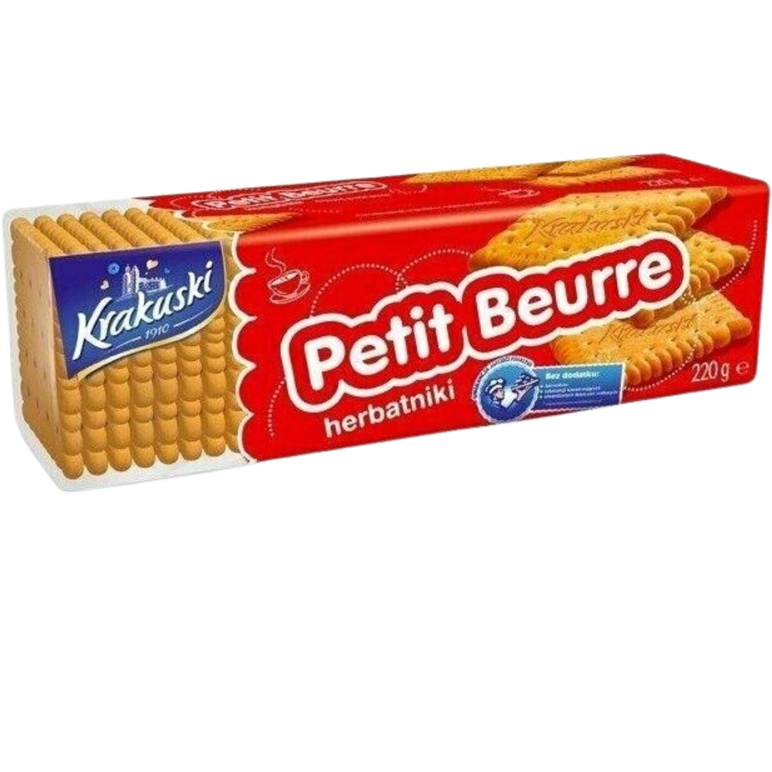 Bahlsen Krakuski Petit Beurre Biscuits - Herbatniki (200g) – Pierogi Store