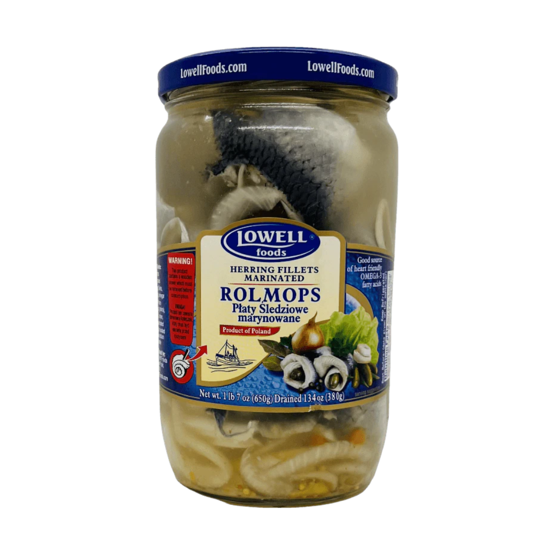 Lowell Rolmops Herring Fillets - Filety Śledziowe Rolmops (650g ...