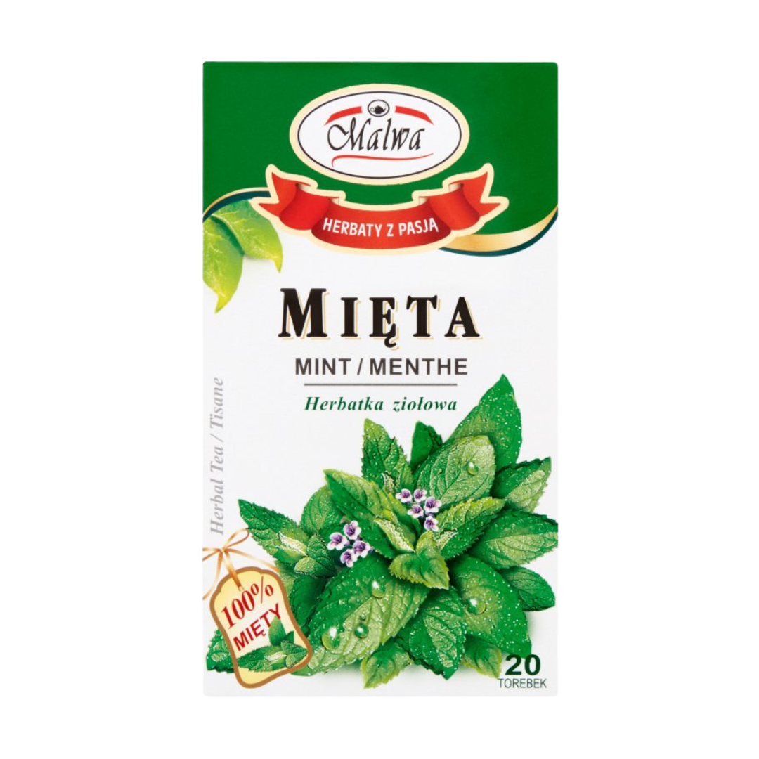 MALWA ZIOLOWA MIETA TEA - Herbata Mietowa (40g) – Pierogi Store