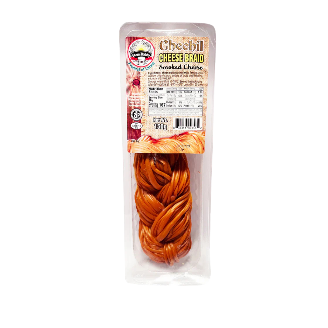 ZIP BRAID SMOKED CHEESE CHECHIL - Ser wędzony Chechil (150g) – Pierogi ...
