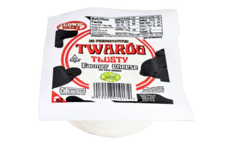 Łaciaty Fat Farmer Cheese - Twaróg Tłusty (300g) – Pierogi Store