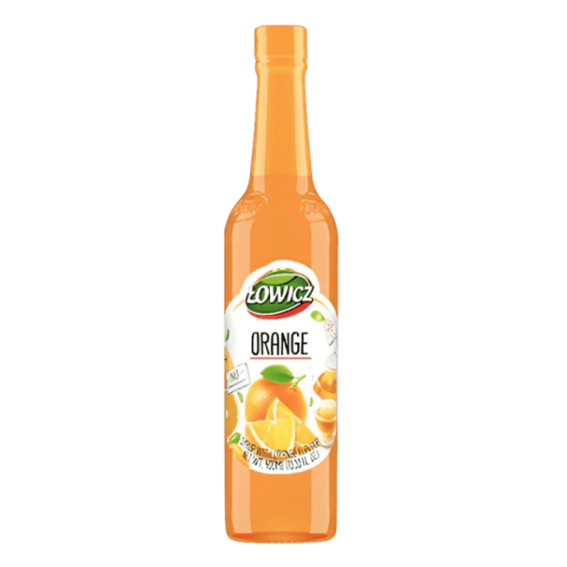 Lowicz Orange Syrup - Syrop Pomarańczowy (400ml) – Pierogi Store