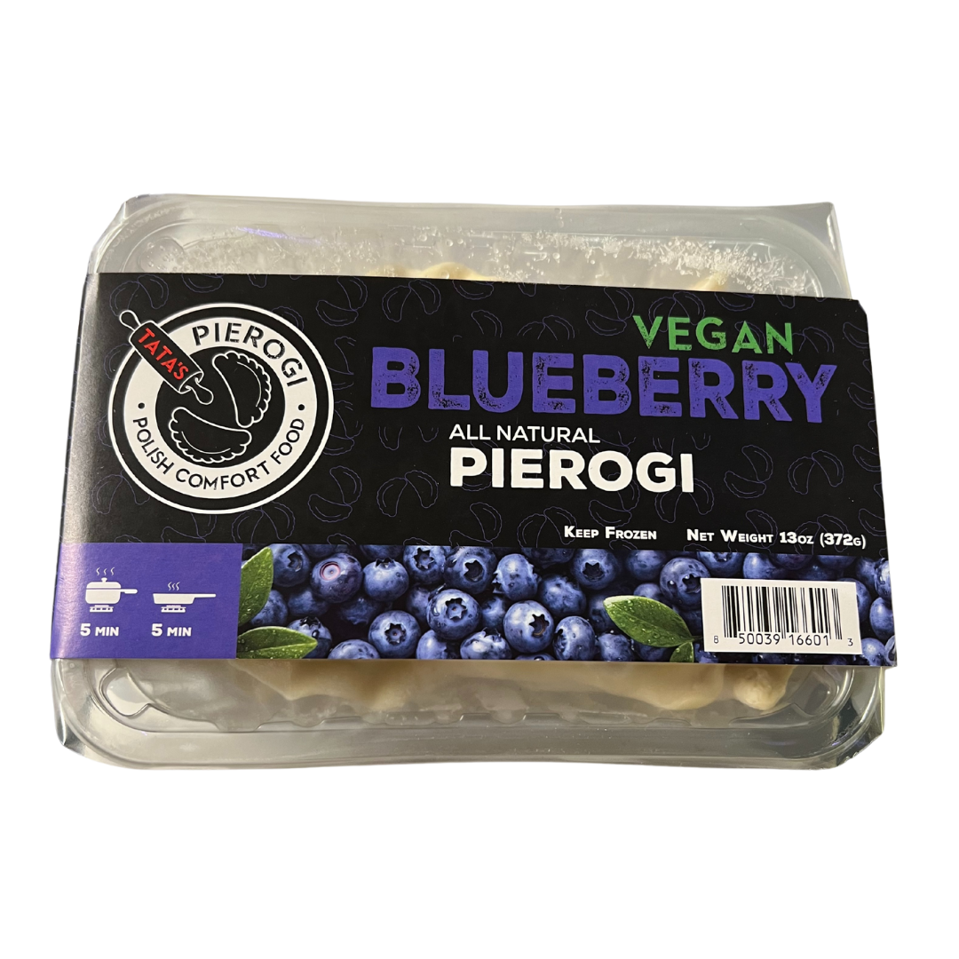 TATA'S PIEROGI BLUEBERRY PIEROGI - PIEROGI Z JAGODAMI (372G) – Pierogi ...