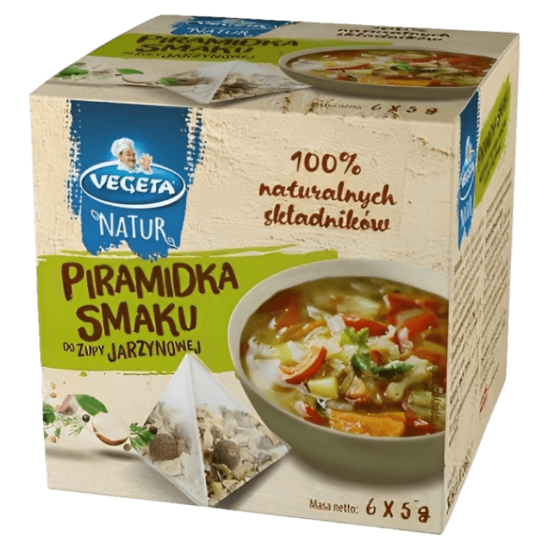Podravka Vegeta Natur Instant Veggie Soup - Piramidka Smaku Do Zupy ...