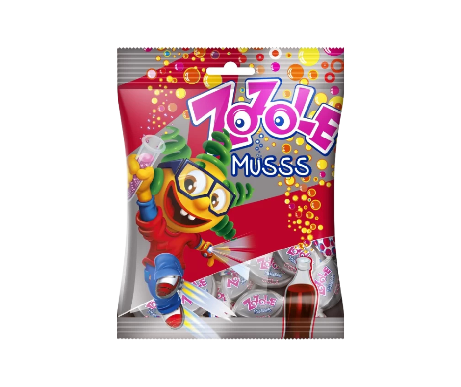 Zozole Musss Cola - Cukierki Musujące (75g) – Pierogi Store